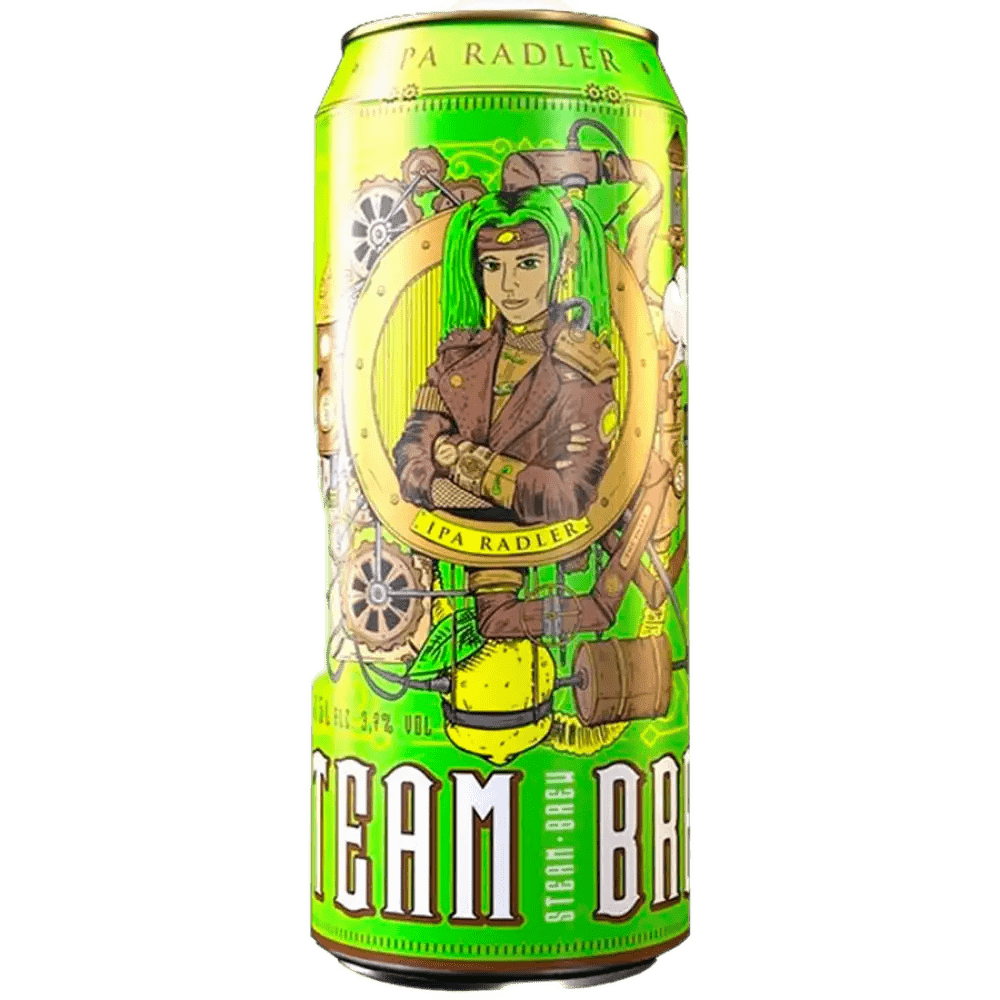 Cerveza STEAM BREW RADLER IPA - Lata 500 - BWS